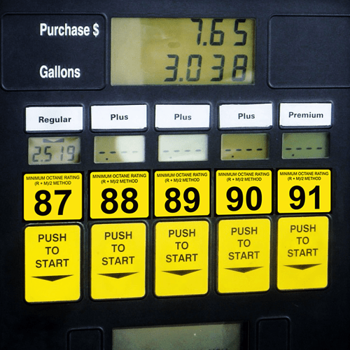 87 Octane Rating Decal Pack - Wilde Signs - Signs, Decals and More!