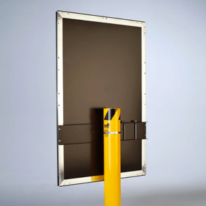 Bollard Sign Frame & Hardware (Snap Lock) - Wilde Signs