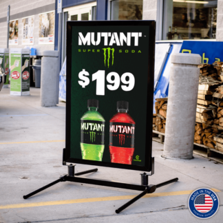 Classic Curb Sign Frame - Large - Wilde Signs