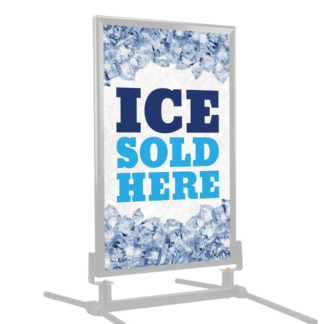 Ice Sold Here | Poster Frame Insert | Stock Signs and Frames
