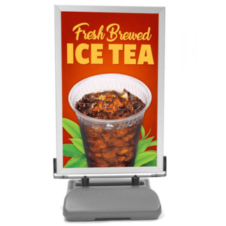 Portable Water Base Sign Frame - Wilde Signs - Pavement Sign Frame