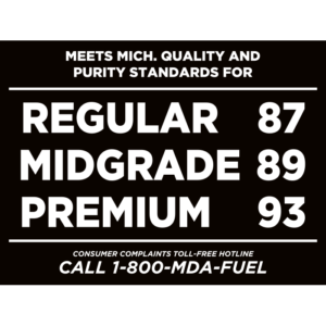 Michigan Mandatory Quality Standards Decals Archives - Wilde Signs