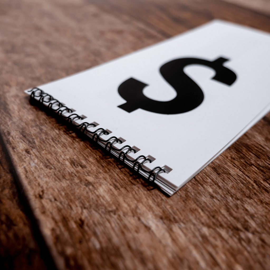 "Milk Gallon" Spiral Bound Changeable Price Sign - Wilde Signs